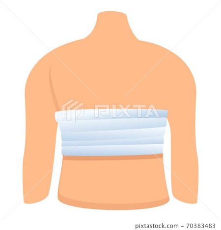 Body bandage icon, cartoon style - Stock Illustration [70383483] - PIXTA