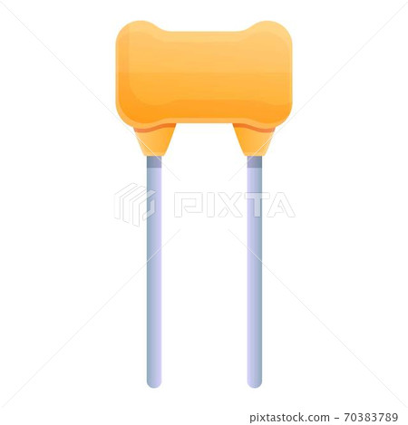 Science capacitor icon, cartoon style - Stock Illustration [70383789 ...