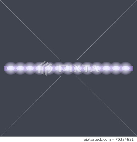 Led strip lights module icon, cartoon style - Stock Illustration ...