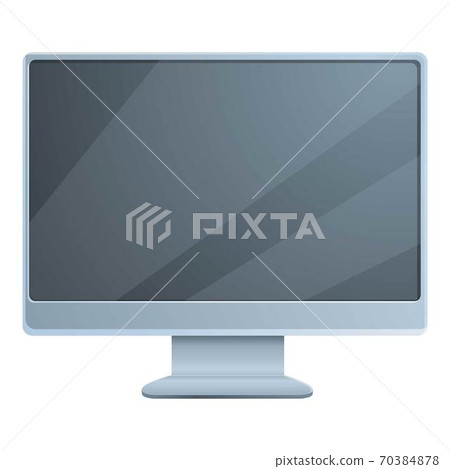 Lcd monitor icon, cartoon style - Stock Illustration [70384878] - PIXTA