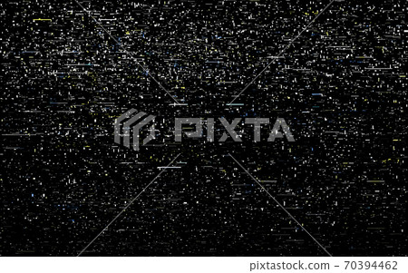 Glitch VHS effect. White horizontal lines on... - Stock Illustration ...