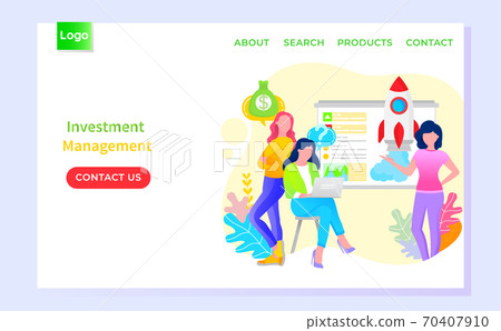 Worker Finance Strategy, Business Startup Vector - Stock Illustration ...