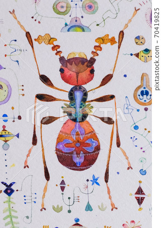 Fancy bug - Stock Illustration [70419825] - PIXTA