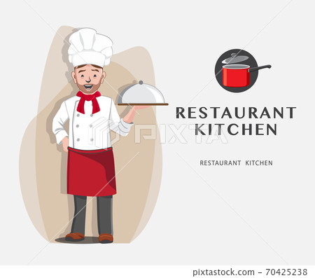 Chef Vector Illustration Design, Professional... - Stock Illustration ...
