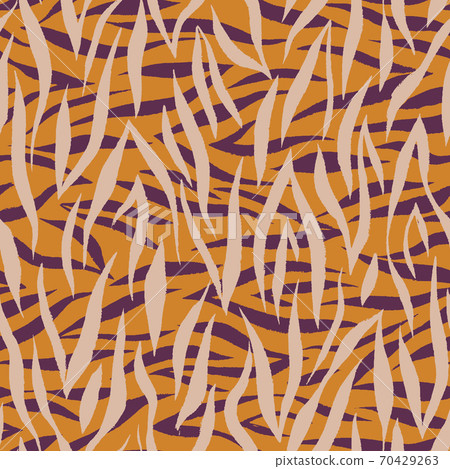 Striped geometric zebra repeat pattern. - Stock Illustration [70429263 ...