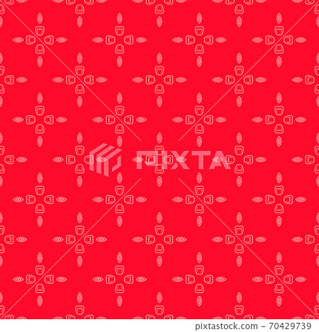 Vector Seamless Geometry Pattern for Postcards,... - Stock Illustration ...