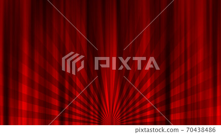 Concentrated line radiation red curtain drape... - Stock Illustration ...