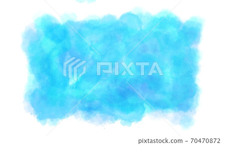 Light blue watercolor bleeding background material - Stock Illustration ...
