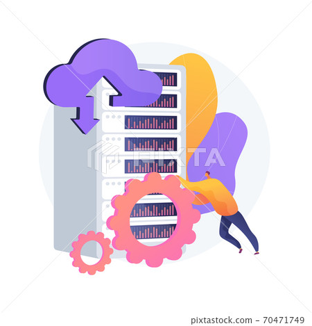 Big data engineering abstract concept vector... - Stock Illustration ...