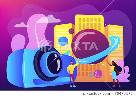 Video design concept vector illustration. - Stock Illustration ...