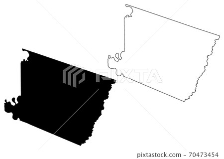 Holmes County, Mississippi (U.S. county, United... - Stock Illustration ...