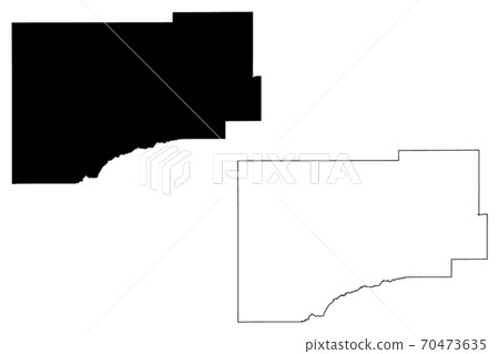 Webster County, Mississippi (U.S. county,... - Stock Illustration ...