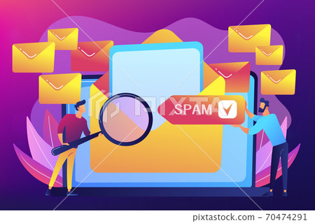 Spam concept vector illustration. - Stock Illustration [70474291] - PIXTA