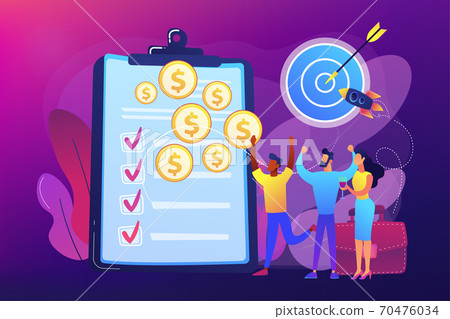 Project closure vector illustration - Stock Illustration [70476034] - PIXTA