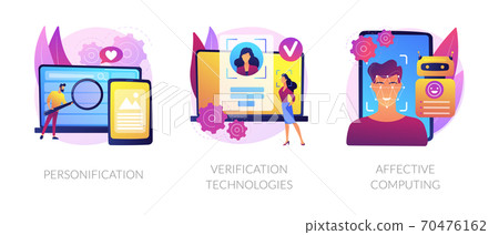 Data access and user experience abstract... - Stock Illustration ...