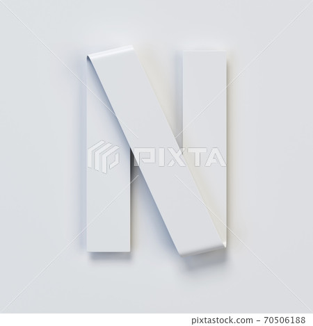 Origami paper font, folded ribbon font 3d... - Stock Illustration [70506188] - PIXTA