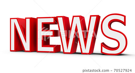 Red NEWS icon-插圖素材 [70527924] - PIXTA圖庫