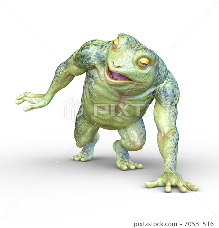 Frog human - Stock Illustration [70531516] - PIXTA