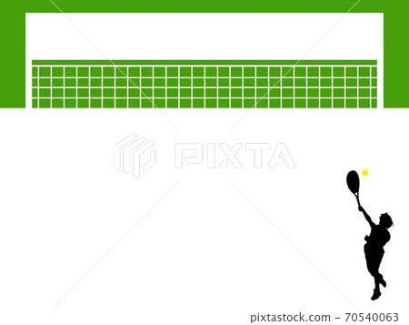 Tennis frame - Stock Illustration [70540063] - PIXTA