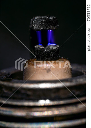 Macro view of spark plug - Stock Photo [70555712] - PIXTA