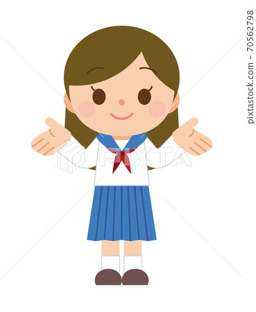 Introduction student female - Stock Illustration [70562798] - PIXTA
