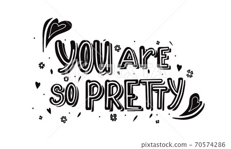 Horizontal card with monochrome hand drawn... - Stock Illustration ...