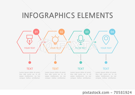Diagram, infographic, web source - Stock Illustration [70581924] - PIXTA