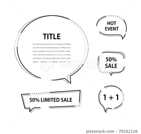 Label,speech bubble,diagram,infographic - Stock Illustration [70582126 ...