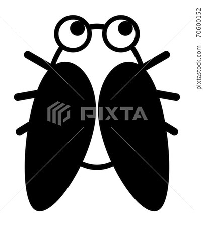Cicada character - Stock Illustration [70600152] - PIXTA