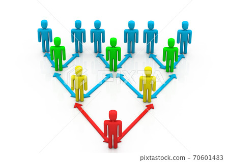 Business network. - Stock Illustration [70601483] - PIXTA