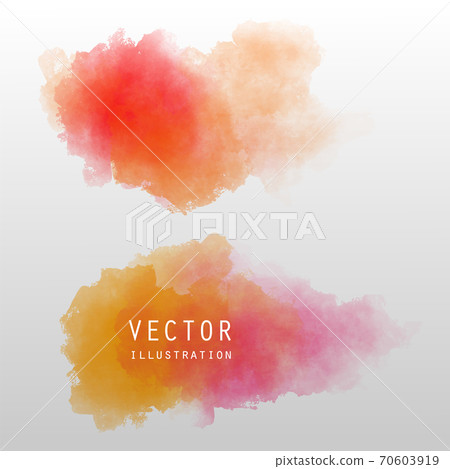 Abstract vector watercolor background. Art... - Stock Illustration ...