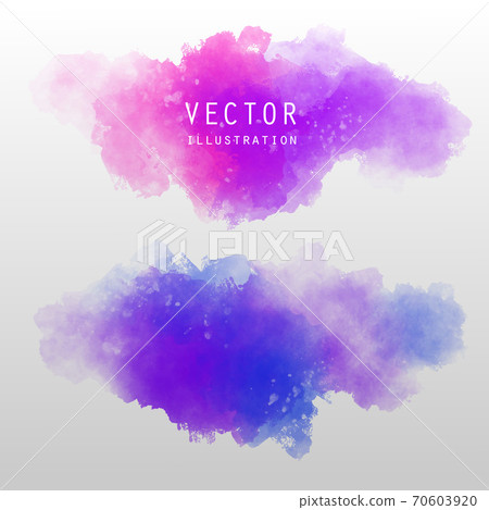 Abstract vector watercolor background. Art... - Stock Illustration ...