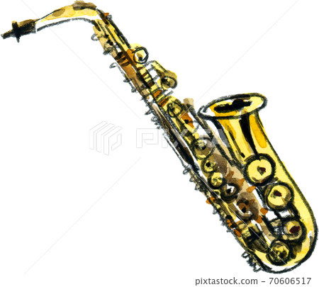 Saxophone - Stock Illustration [70606517] - PIXTA