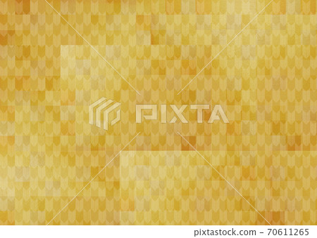 Kimono Japanese pattern Yazaki Yagasuri on a... - Stock Illustration ...