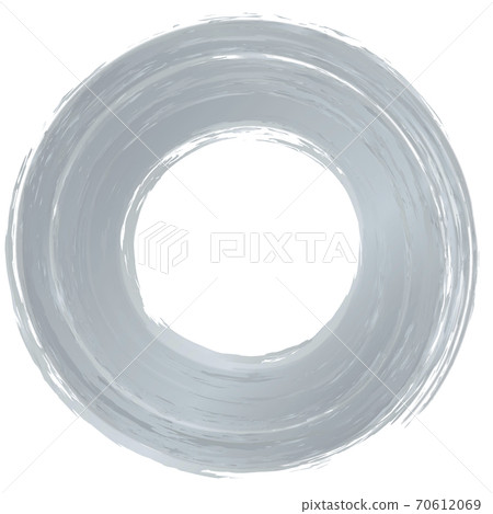 Ring / Ring_Brush_Silver - Stock Illustration [70612069] - PIXTA