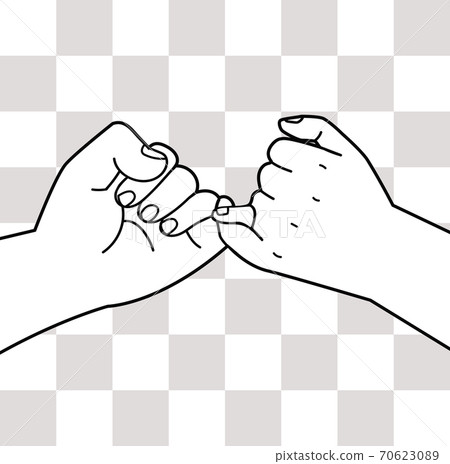 hand promise vector sign with transparent - Stock Illustration ...