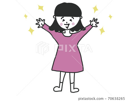 Children rejoice - Stock Illustration [70638265] - PIXTA