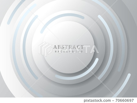 Abstract background gray circle border... - Stock Illustration ...