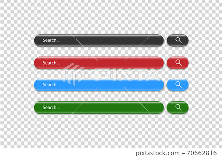 Search bar vector template for internet...-插圖素材 [70662816] - PIXTA圖庫