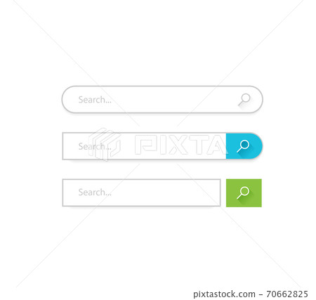 Search bar vector template for internet...-插圖素材 [70662825] - PIXTA圖庫