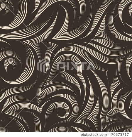 Vector seamless pattern of smooth and broken... - Stock Illustration ...