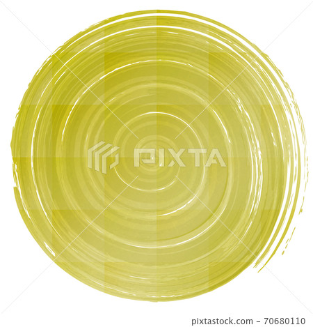 Circle / circle_chalk_blue gold folding screen - Stock Illustration ...