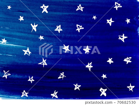 Hand-painted star - Stock Illustration [70682530] - PIXTA