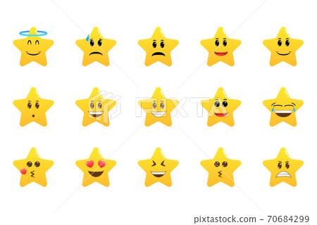 Star character. Vector - Stock Illustration [70684299] - PIXTA