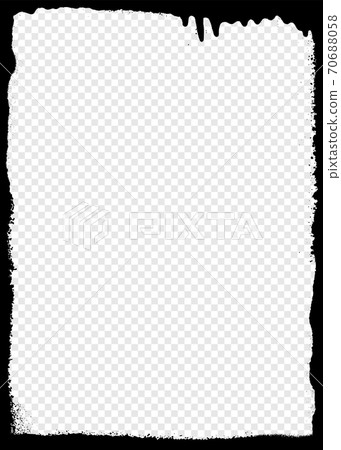 Graffiti frame on a transparent background.... - Stock Illustration ...