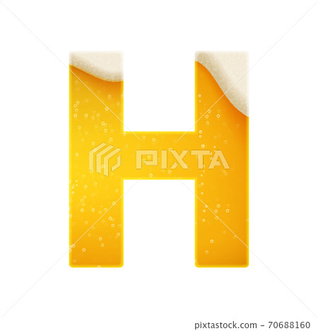 The alphabet in the form of lemonade or beer.... - Stock Illustration ...