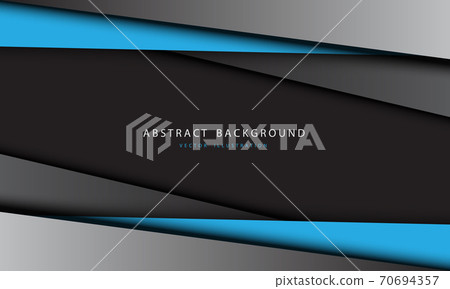 Abstract blue grey metallic triangle with... - Stock Illustration ...