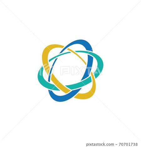 Circle ring logo and symbol vector image - Stock Illustration [70701738 ...