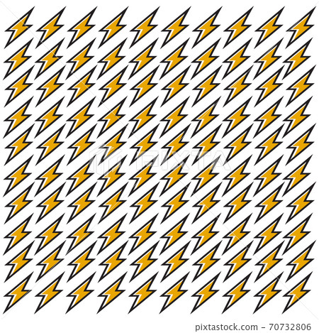Seamless pattern of Flash lightning bolt - Stock Illustration [70732806 ...