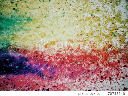 Abstract background with scattered colorful... - Stock Illustration ...